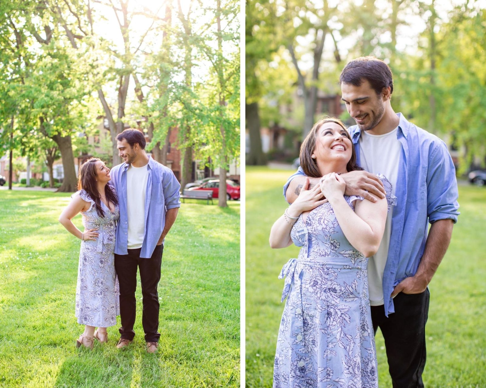 Julie & Mike Engaged - Haley Day - Baltimore Wedding Photographer
